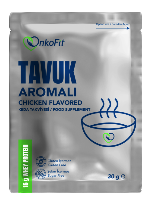 ONKOFİT® TAVUK AROMALI TAKVİYE EDİCİ GIDA (15 ÖĞÜN) TUZLU ALTERNATİFLER BARİFİT