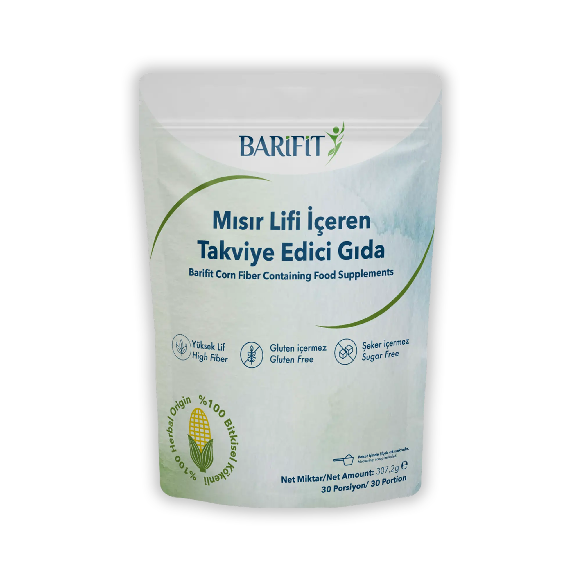 BARIFIT PROBIOTIC & FIBER SUPPLEMENT FOOD CONTAINING CORN FIBER